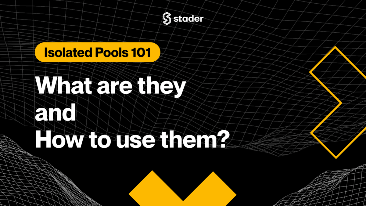 Isolated Pools 101
