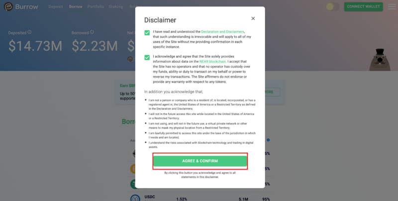 Leverage Staking with Burrow — User Guide