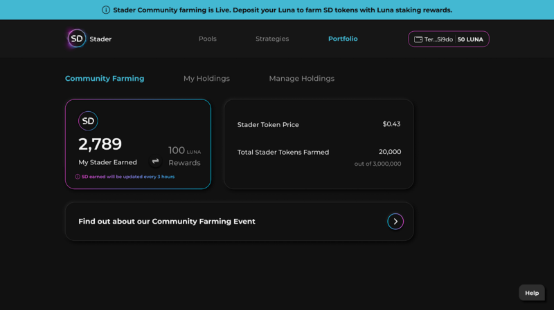 Teasing the New Stader UI