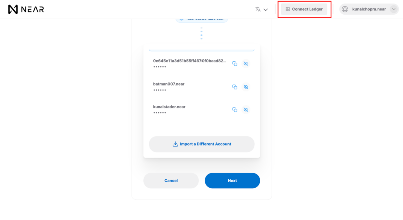 Ledger Wallet User Guide for Stader Near