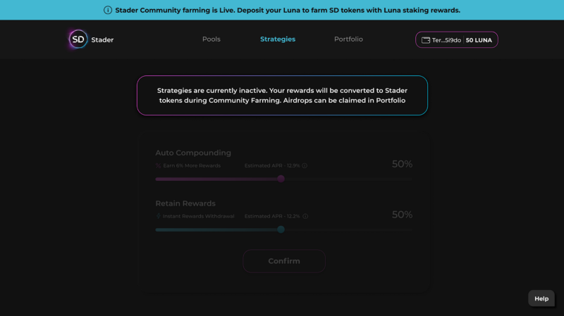 Teasing the New Stader UI