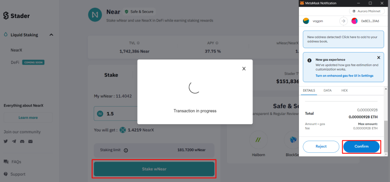 Stader-Aurora User Guide