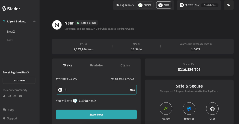 Leverage Staking with Burrow — User Guide