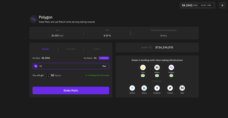 Staking Matic - How to Stake Matic & Earn Rewards With It