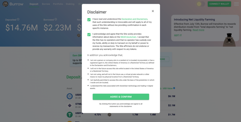 Leverage Staking with Burrow — User Guide