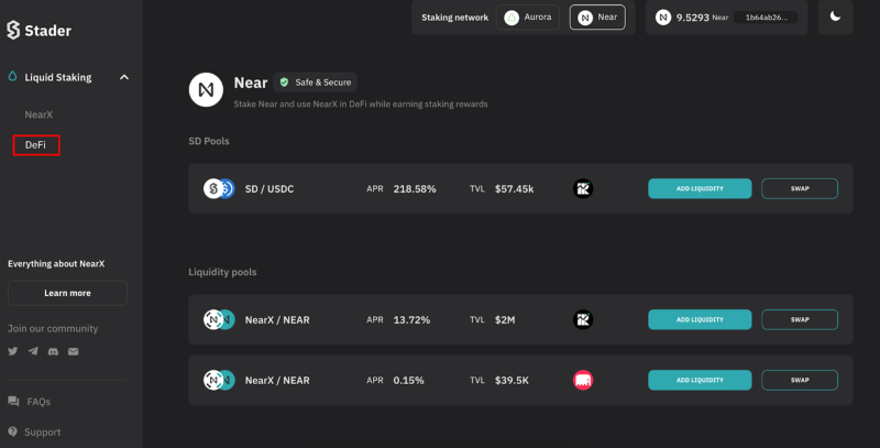 Leverage Staking with Burrow — User Guide